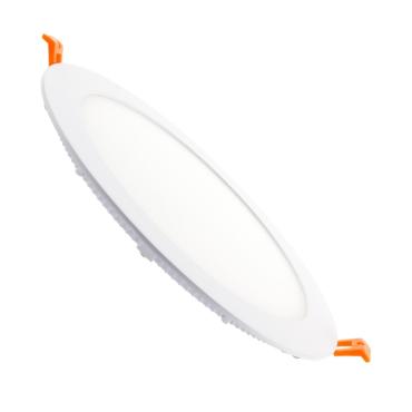 18W Round SuperSlim LED Downlight with Ø 205 mm Cut-Out - Ledkia