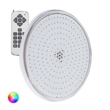 20W 12V AC Slim PAR56 RGB Submersible LED Pool Light IP68 - Ledkia
