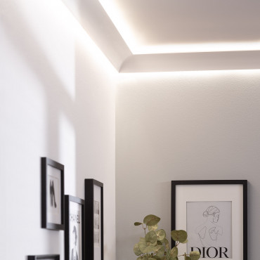 2m Dekorativní Lišta pro 2 LED Pásky Arco Design - Ledkia