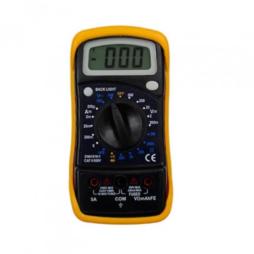 Multimeter Digital Basic 500V AC/DC 5A AC - Ledkia