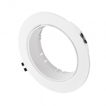Downlight-Ring Einbau Rund Schwenkbar für GU10 AR111 LED-Glühbirne ...
