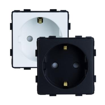 Steckdose Schuko Typ F Modern - Ledkia