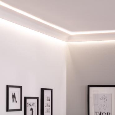 2m Dekorativní Lišta pro 2 LED Pásky Arco - Ledkia