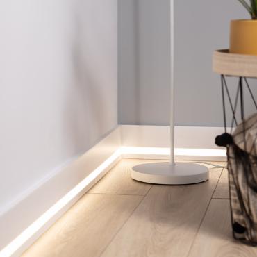 Dekorativní Soklová Lišta pro LED Pásky Classic - Ledkia