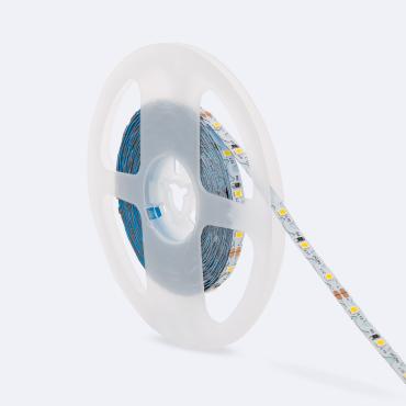 Ruban LED Zig Zag 24V DC 60 LED/m 5m IP20 Largeur 6mm Coupe tous les 10cm - Ledkia