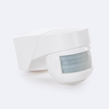 360º PIR Motion Sensor Wall and Corner IP54 Black - Ledkia