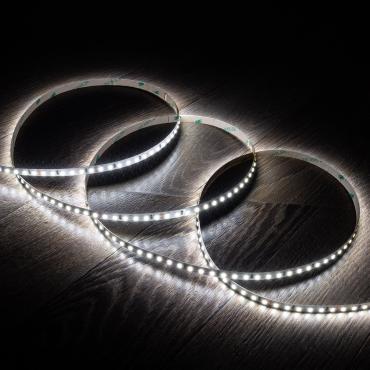 5m 24V DC SMD2835 LED Strip 120LED/m 8mm Wide Cut at Every 5cm IP20 ...