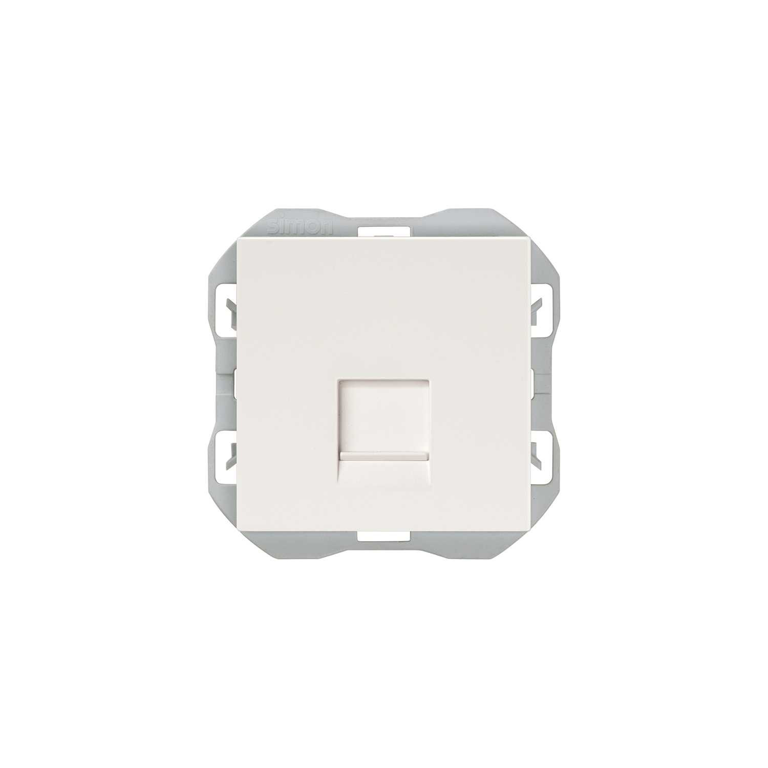 Plaque Prise RJ45 SIMON 270 20000187 - Ledkia
