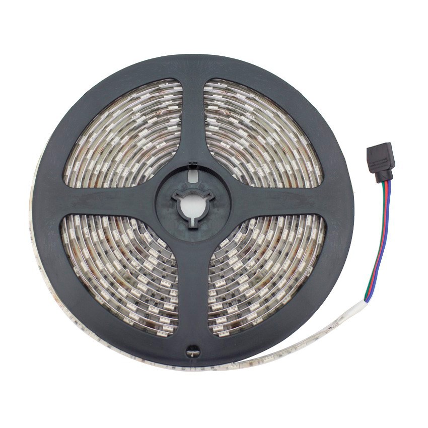KIT: 5m LED Strip 12V DC, SMD5050, 60LED/m, IP65 with Selectable CCT ...