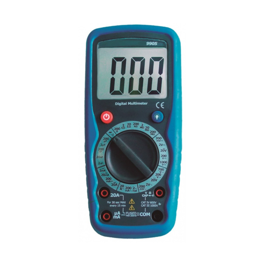 Professional Digital Multimeter Multi Tester 700V AC 1000V DC 20A AC/DC ...