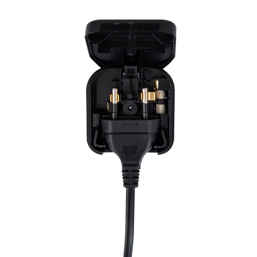 Plug Adapter Type C Flat Head with Straight Cable to Plug Type G (UK ...