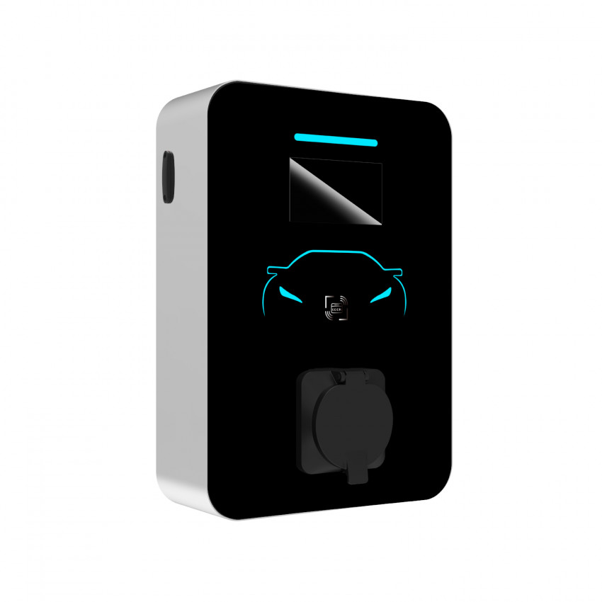 SCAME Electric Wall Car Charger OCPP 22kW 3-Phase with 2 Sockets 204 ...