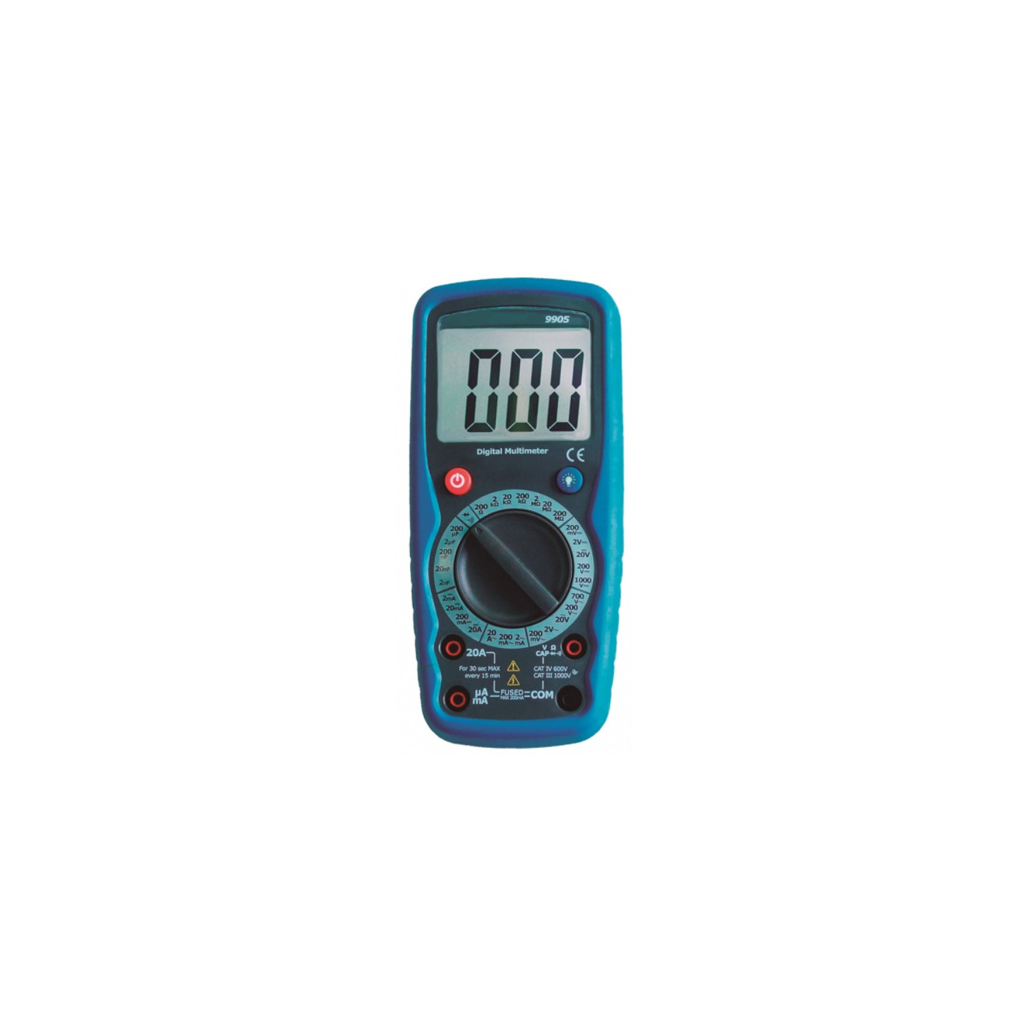 Professional Digital Multimeter Multi Tester 700V AC 1000V DC 20A AC/DC ...