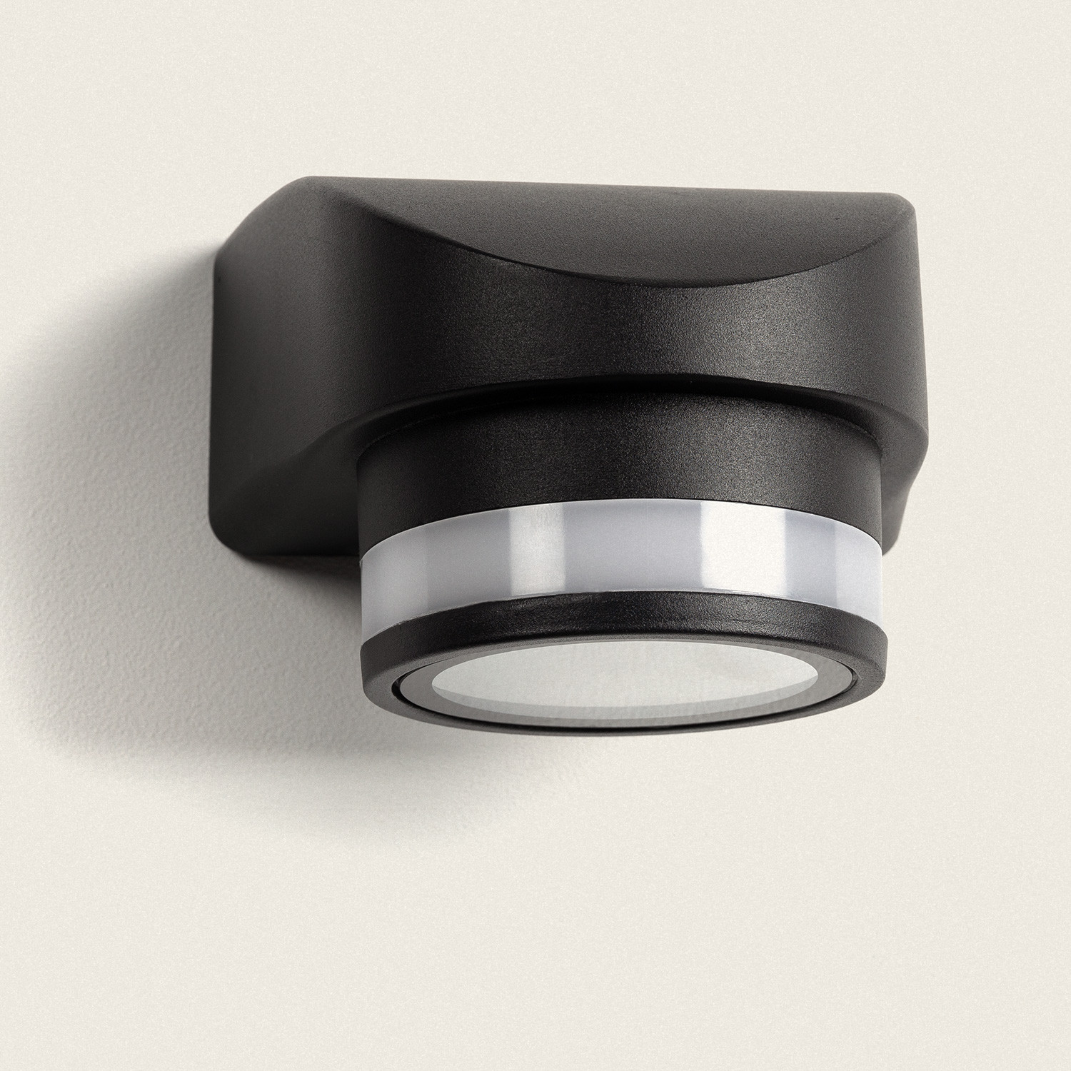 5W Neky Outdoor LED Wall Lamp in Black - Ledkia