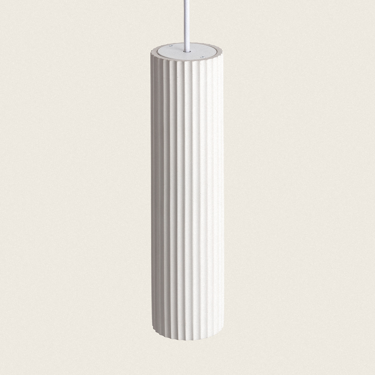 Colum Cement Pendant Lamp - Ledkia